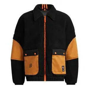 Adidas Neo X Jujutsu Kaisen Fleece Jacket - Black/orange