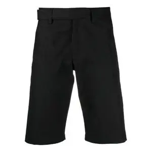 Off-White Industrial Belt Knee-length Shorts - Black