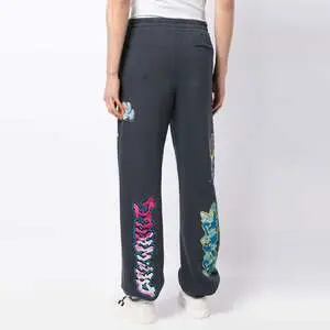 Off-White Fw22" Graphic Print Sweatpants - Outer Space