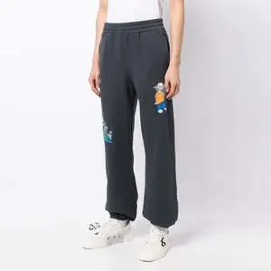 Off-White Fw22" Graphic Print Sweatpants - Outer Space