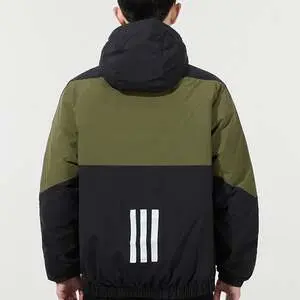 Adidas Colorblock Hooded Down Jacket