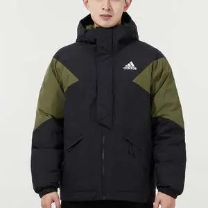 Adidas Colorblock Hooded Down Jacket