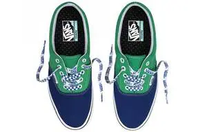 VANS Era Comfycush Lace Up Sneakers - Blue/green