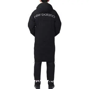 NEW BALANCE Street Style Long Down Jacket Asia Sizing