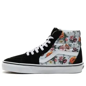 VANS Sk8-hi Garden Floral High-top Sneakers - Black