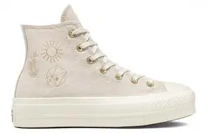 CONVERSE Chuck Taylor All Star Lift Platform High 'golden Elements - Brown