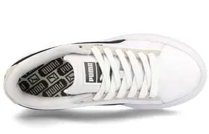 PUMA Suede Mayu Mix Low Top Sneakers - White/black