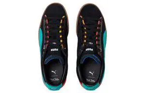PUMA Black Fives Suede Triplex Sneakers - Black/blue/brown