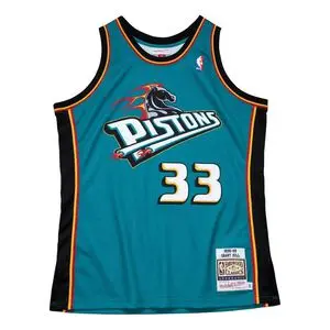 Mitchell & Ness X Nba Detroit Pistons 1998-99 Jersey Grant Hill 33 - Green