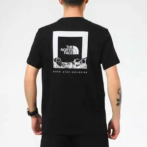 The North Face Logo Graphic T-shirt - Black