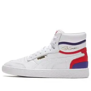 PUMA Ralph Sampson Mid Sneakers - Red/blue/white