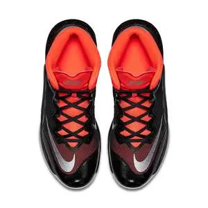 Nike Prime Hype Df 2 High Top Athletic Sneakers - Black/red