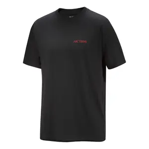 Arc'teryx Kragg Sl Cotton Blurred Bird T-shirt - Black