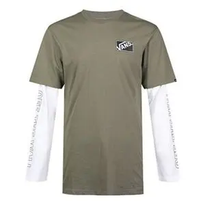 VANS Round Neck Casual Green - Dark Green