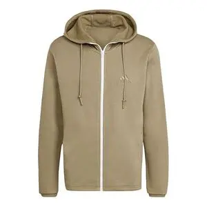 Adidas Zip-up Hooded Track Jacket - Light Green