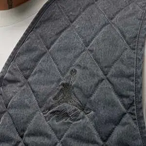 JORDAN Flight Heritage Quilted Vest - Grey