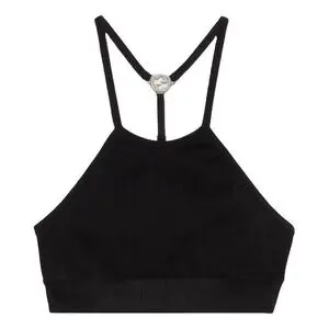 Gucci Nylon Jersey Crop Top