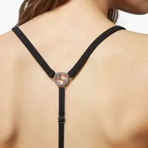 Gucci Nylon Jersey Crop Top