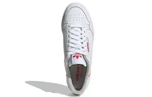 Adidas Continental 80 Sneakers - White/red