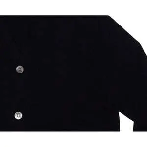 Play Comme Des Garcon Fw25 X Invader Double Pixel Heart Cardigan
