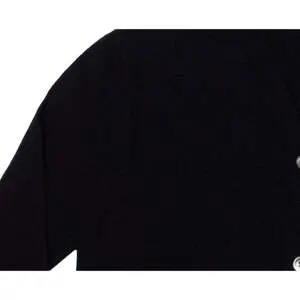 Play Comme Des Garcon Fw25 X Invader Double Pixel Heart Cardigan - Navy