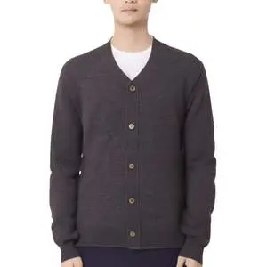 Play Comme Des Garcon X Invader Double Pixel Heart Cardigan - Grey