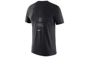 Nike Philadelphia 76ers Courtside Logo T-shirt - Black