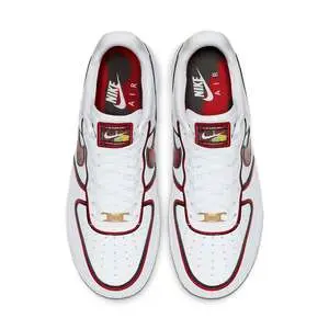 Nike Force 1 Low '07 'rodman' Sneakers - Red/white/black