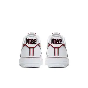 Nike Force 1 Low '07 'rodman' Sneakers - Red/white/black