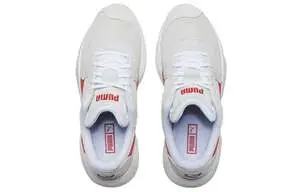 PUMA Storm Street Trainers - White/red