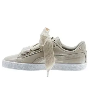 PUMA Puma Basket Heart Patent Sneakers Silvergray
