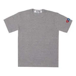 Play Comme Des Garcon Fw25 Double Heart T-shirt