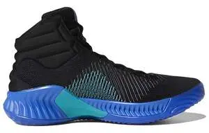 Adidas Pro Bounce 2018 High Top Sneakers - Black/blue