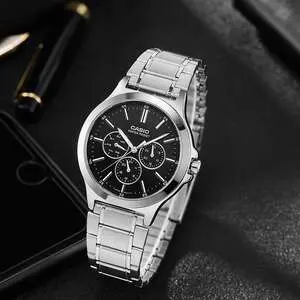 Casio Stainless Steel Analog Watch