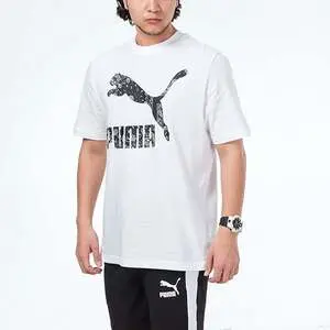 PUMA Archive Logo T-shirt 'white - White/black