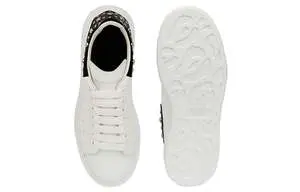 Alexander McQueen Oversized Sneakers - White/black/silver