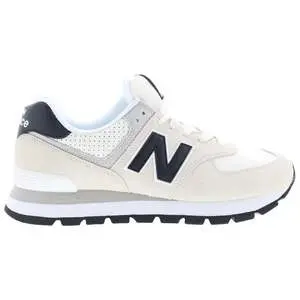 NEW BALANCE 574 Lace-up Sneakers - White/black