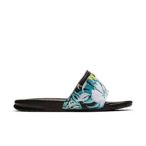 Nike Benassi Jdi Print Slides - Black