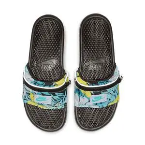 Nike Benassi Jdi Print Slides - Black