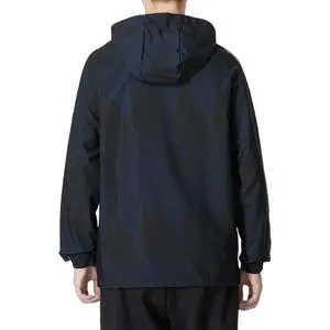 Adidas Logo Printing Hooded Zipper Jacket