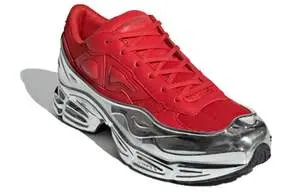 Adidas Raf Simons X Ozweego Sneakers - Red/silver