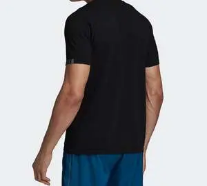 Adidas Reflective Sports Short Sleeve T-shirt - Black