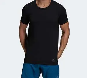 Adidas Reflective Sports Short Sleeve T-shirt - Black