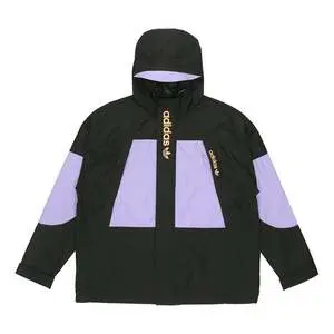 Adidas Originals Logo Pattern Hooded Jacket - Multi-color