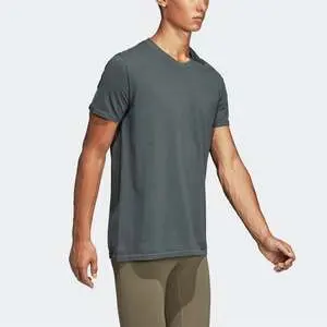 Adidas Round Neck Short Sleeve Training T-shirt - Green
