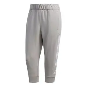Adidas 3 Stripes Capri Pants Asia Sizing - Grey