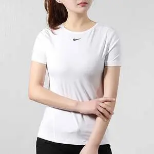 Nike Pro Mesh Training Short Sleeve Top