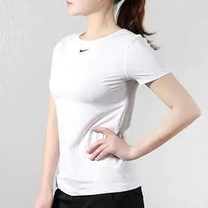 Nike Pro Mesh Training Short Sleeve Top