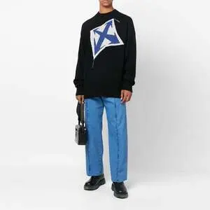 Off-White Arrows Intarsia Wool Jumper