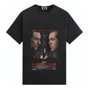 Kith X A Bronx Tale American Poster Vintage T-shirt - Black